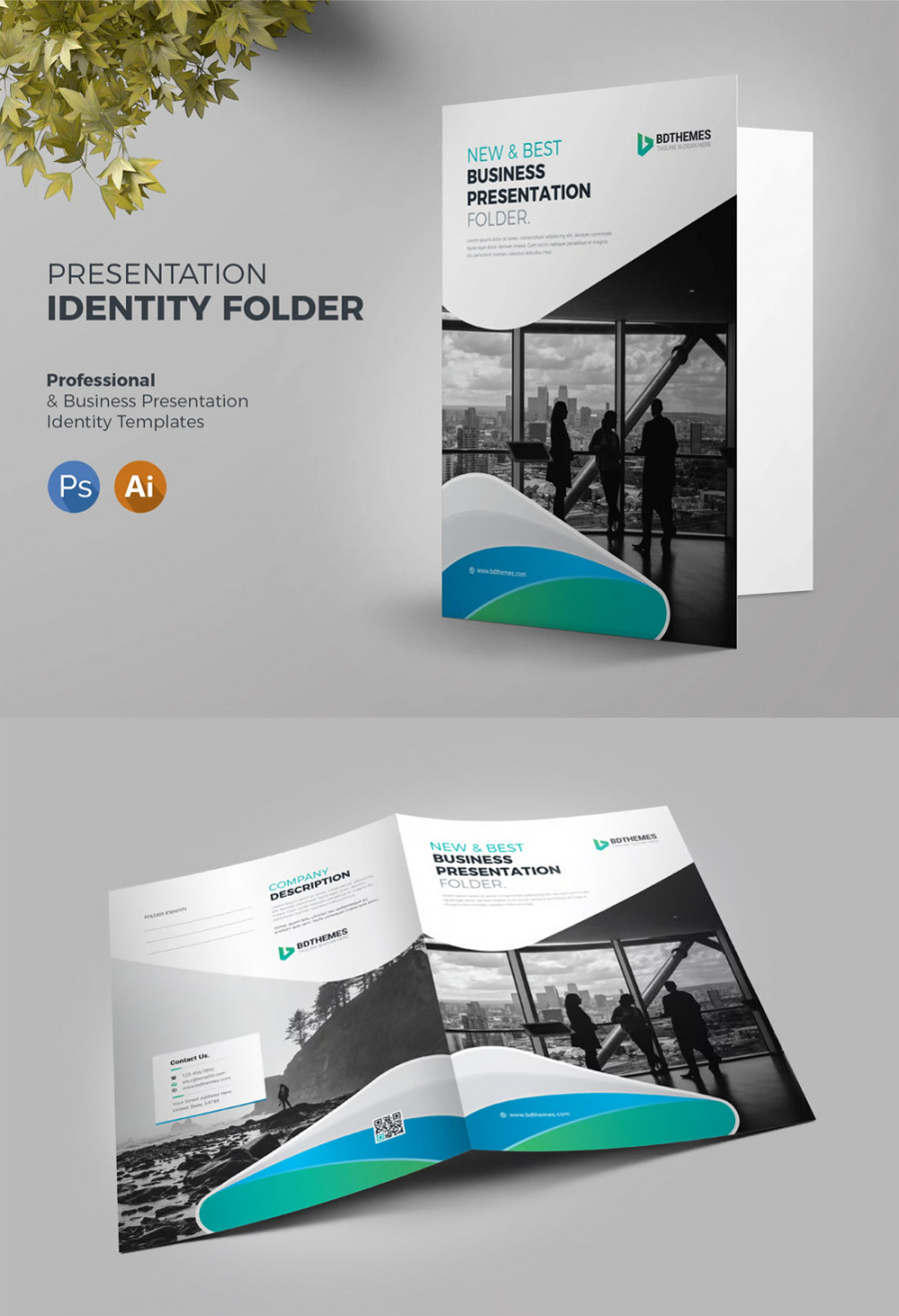 Presentation Folder Template - Design Template Place