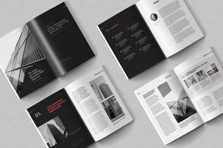 Case Study Brochure Template - Design Template Place